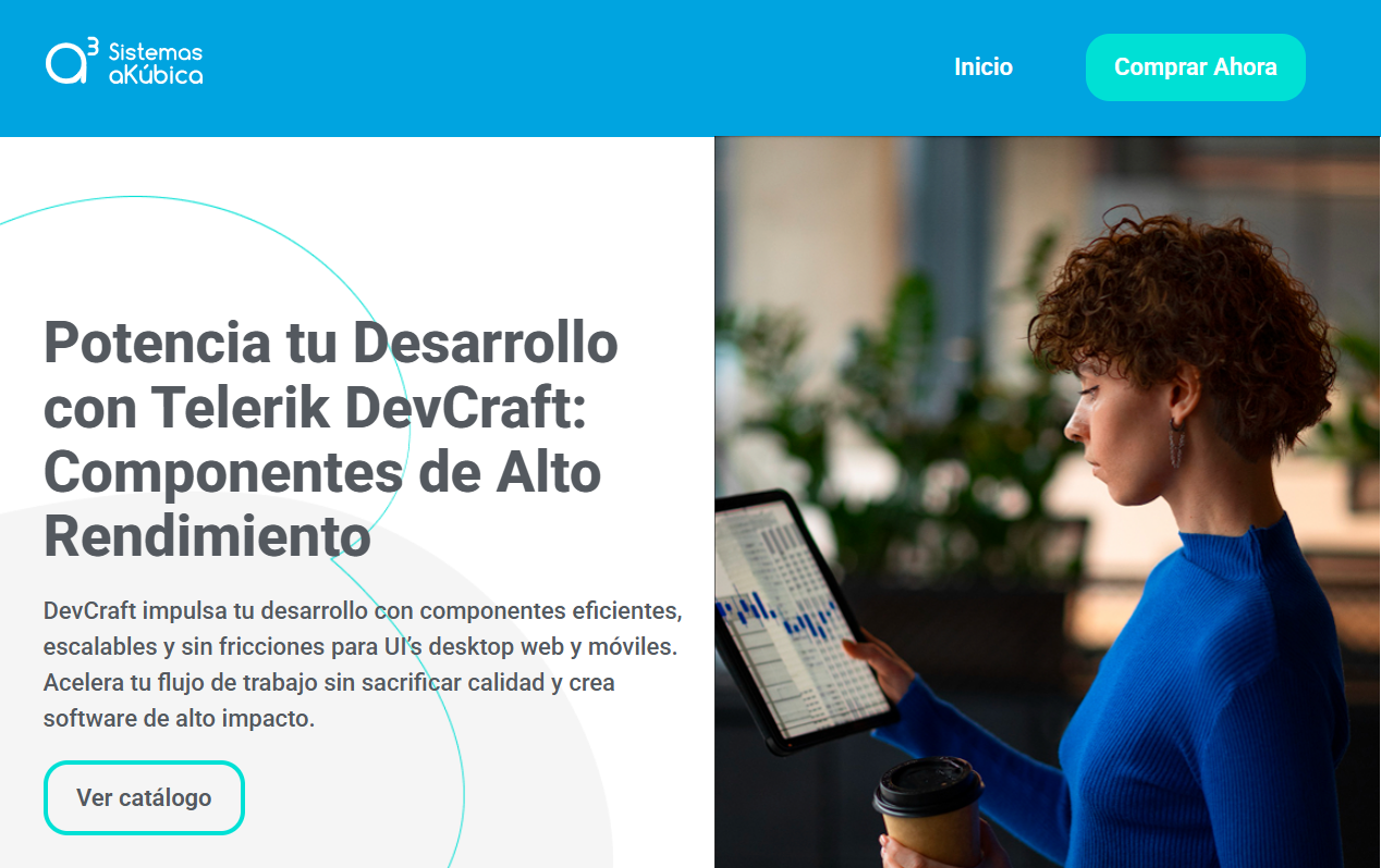 Compra Telerik DevCraft | Componentes UI .NET y JS - Akubica